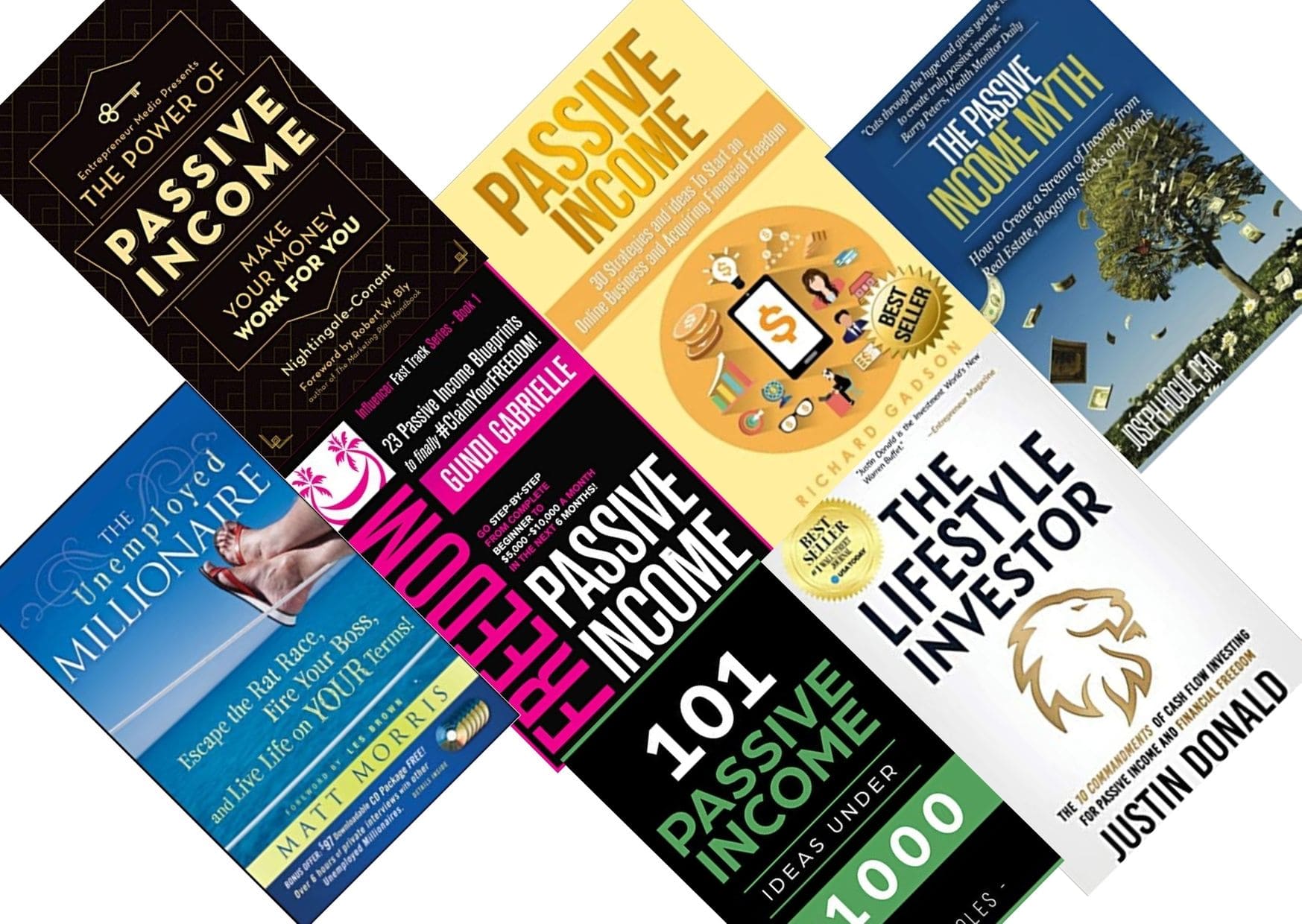 7 BEST BOOKS ABOUT PASSIVE INCOME FOR FINANCIAL FREEDOM 2021